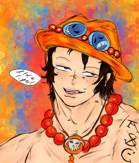 Portgas D Ace ! - ibisPaint