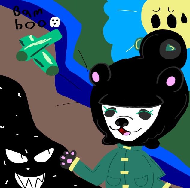 Bon Boo the Panda - ibisPaint