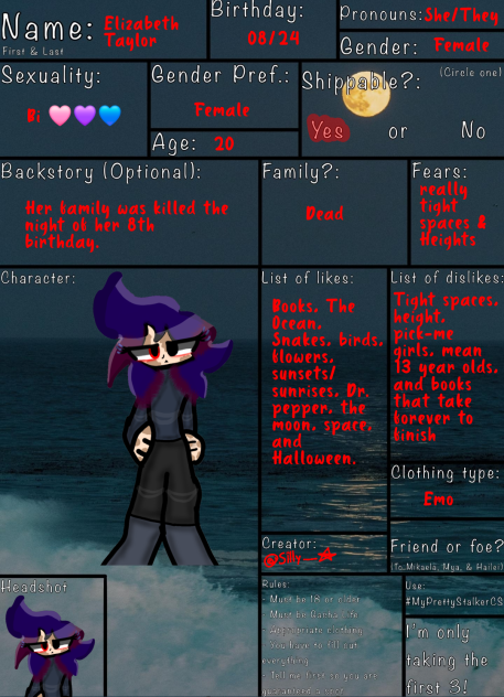 CS sheet for My Pretty Stalker - ibisPaint