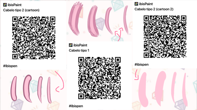 My first brushes - ibisPaint