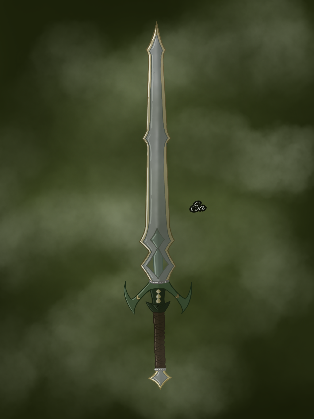 Fancy sword - ibisPaint