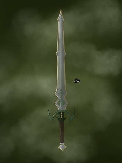 Fancy sword - ibisPaint