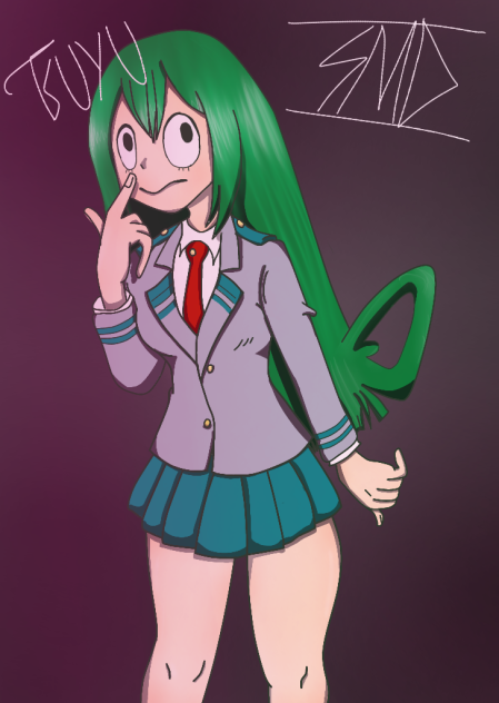 Tsuyu coloring - ibisPaint