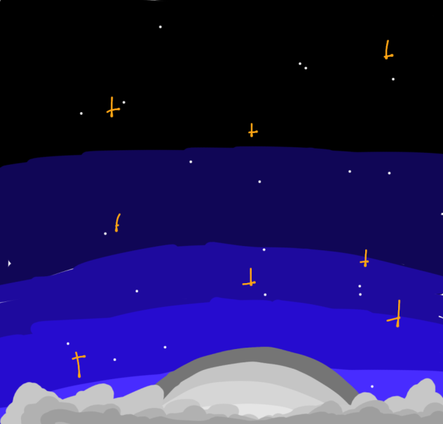 stars and moon - ibisPaint