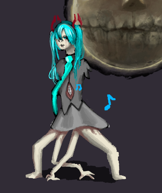 Moonscorched miku(wandering vocal) - ibisPaint