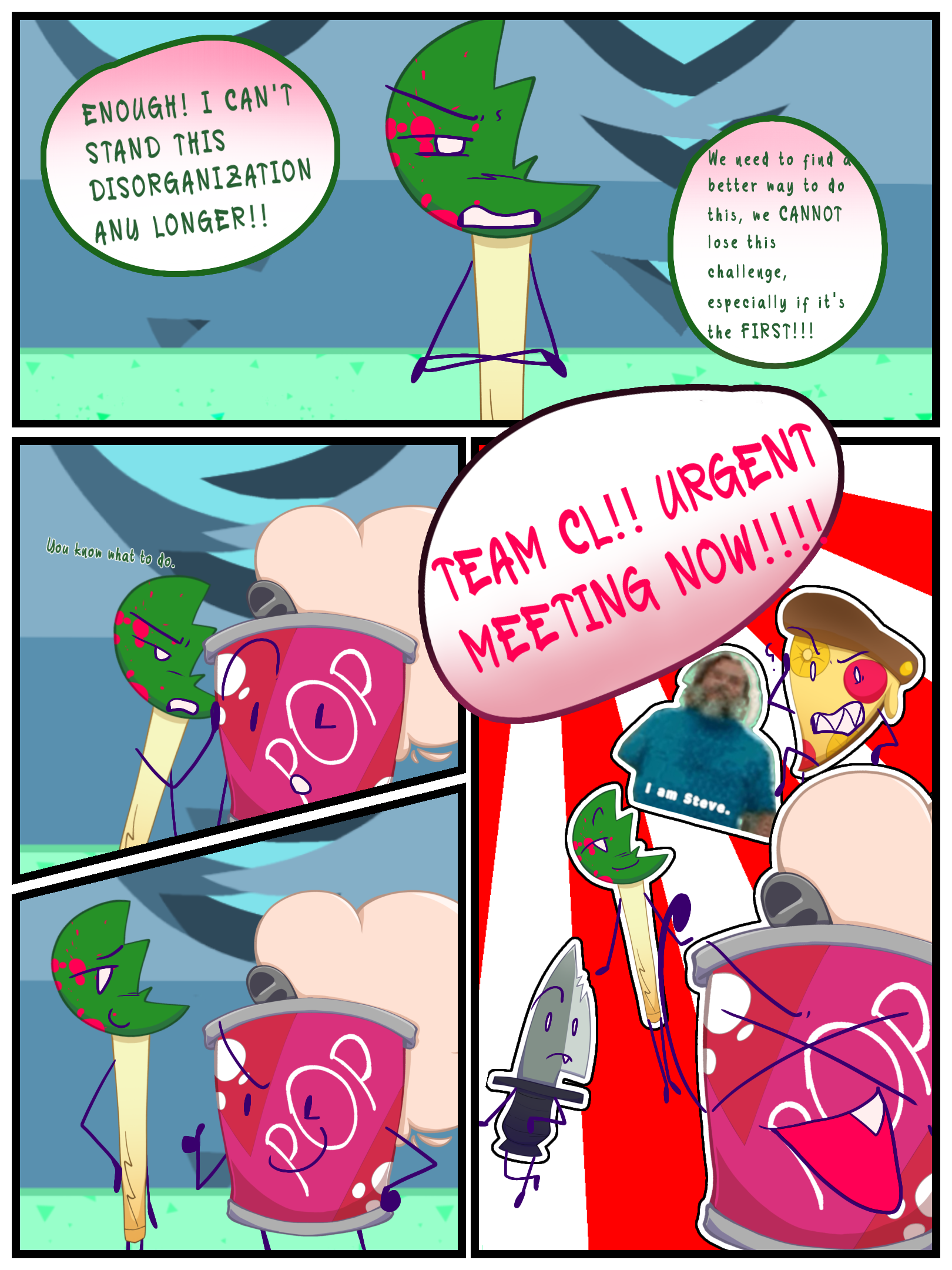 team chicken leg - ibisPaint