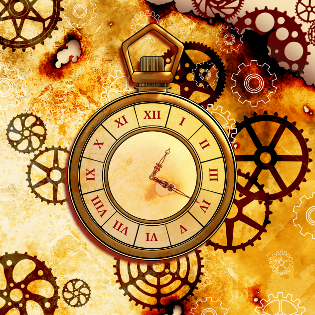 Old Clock - ibisPaint