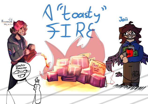 Toasty fire - ibisPaint