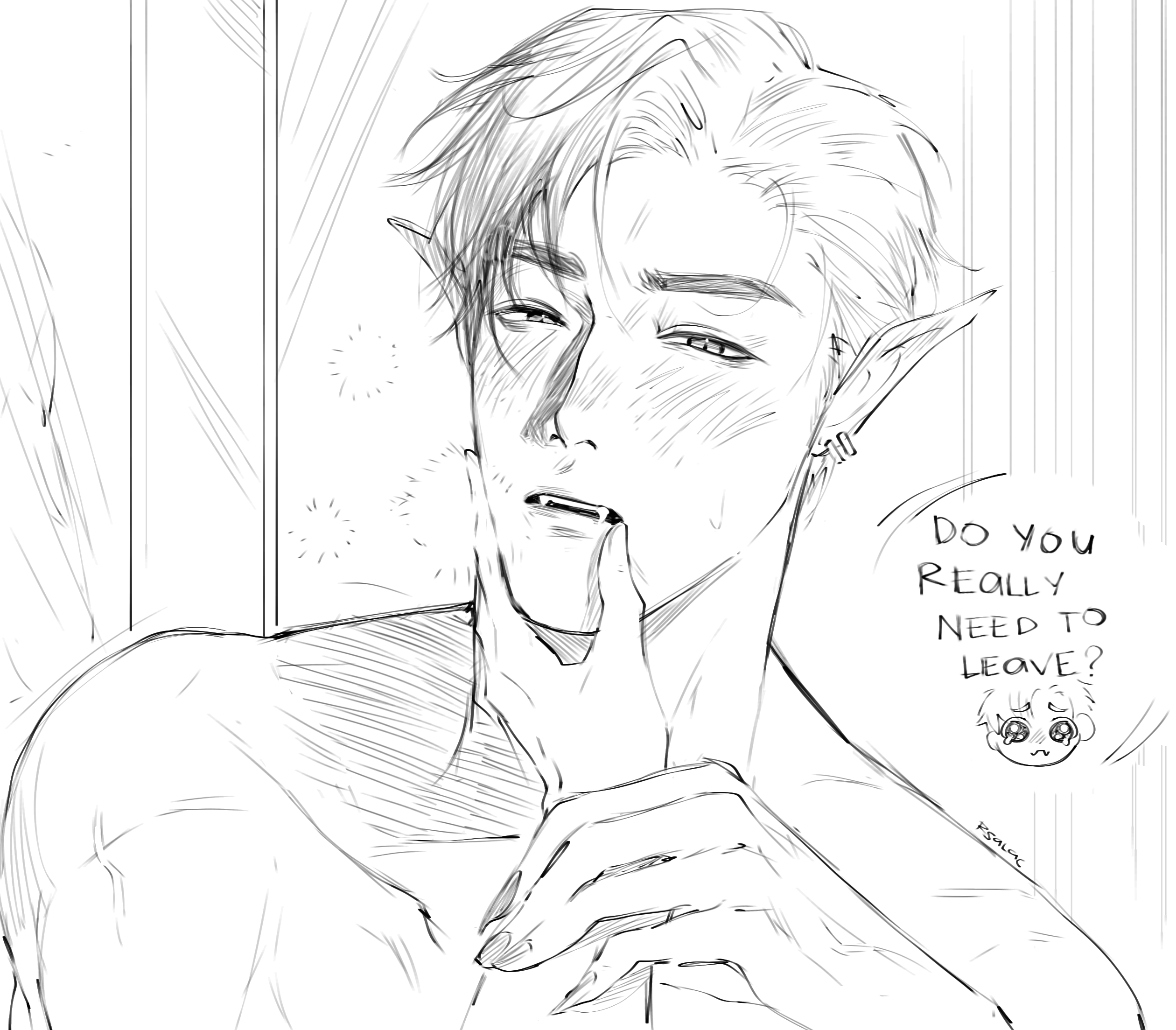 Clingy Vampire - ibisPaint