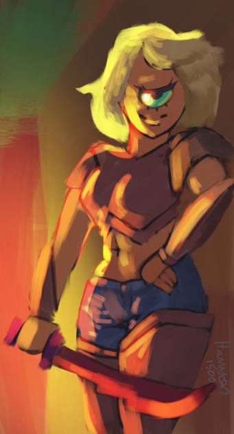 Cyclops painting - ibisPaint