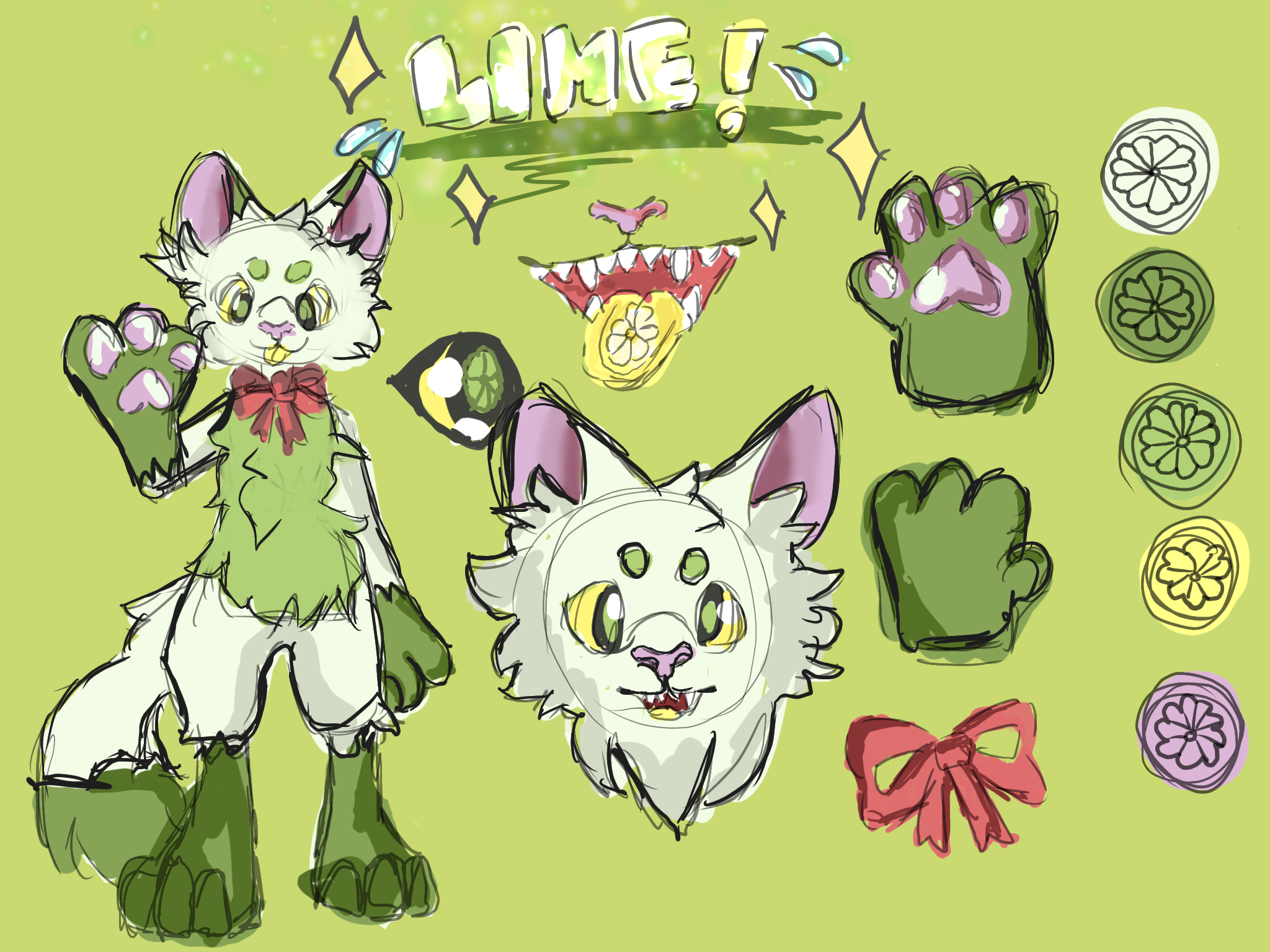 decided to post limes ref sheet...2 - ibisPaint