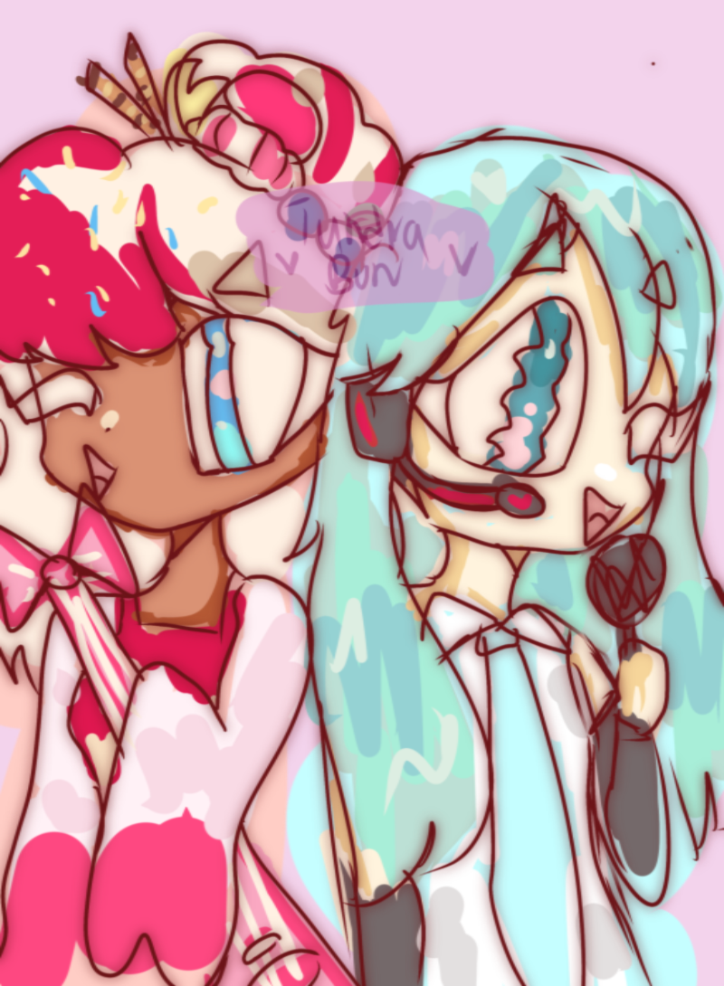 PARFAIT AND MIKU!!!!! 🎶 - ibisPaint