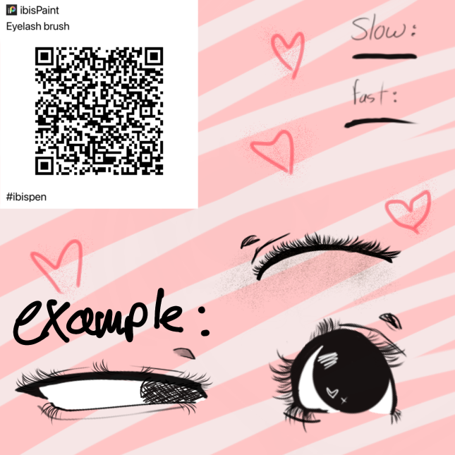 new eyelash brush!!!! - ibisPaint