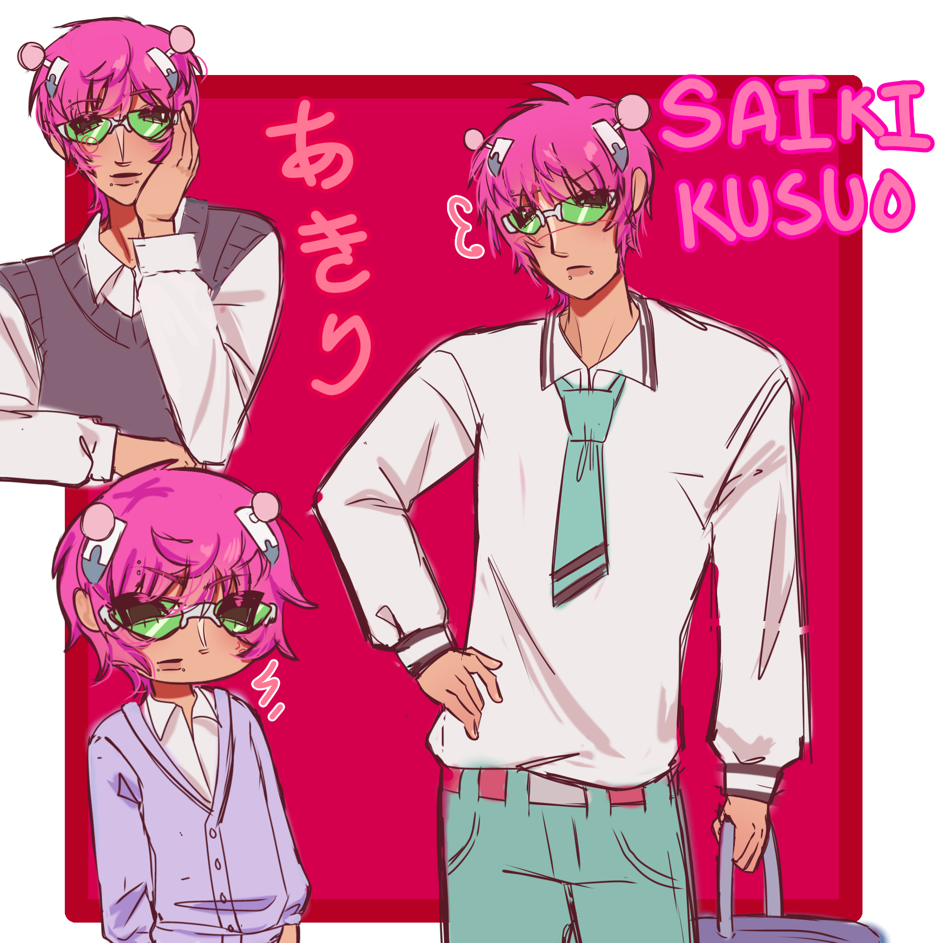 SAIKI KUSUO!!! - ibisPaint