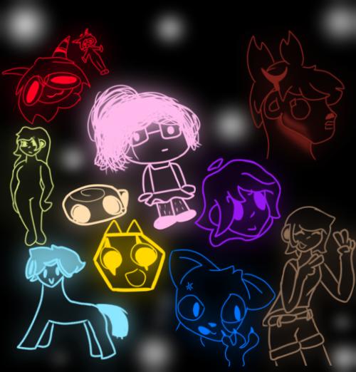 Random Art work in my book - ibisPaint