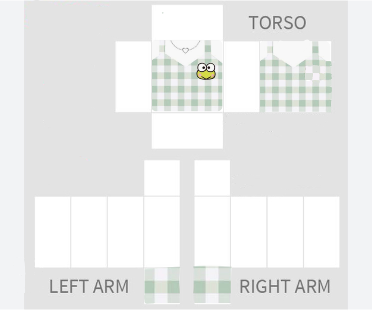 Roblox Keroppi shirt base (DIY) - ibisPaint