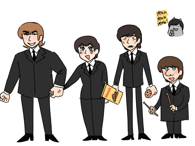 the beetles - ibisPaint