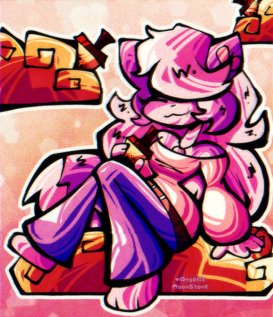 Boba Tea Skies-Art Fight Attack - ibisPaint