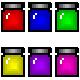 Poster colors pixels - ibisPaint