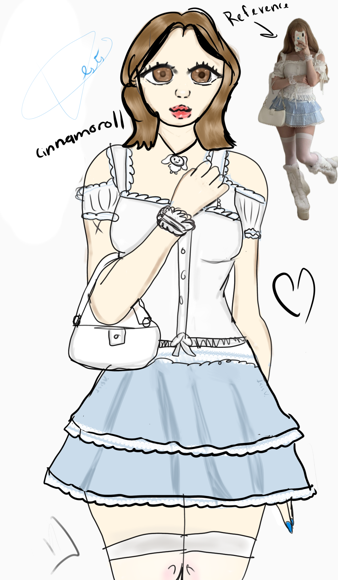 Cinnamon roll girl - ibisPaint