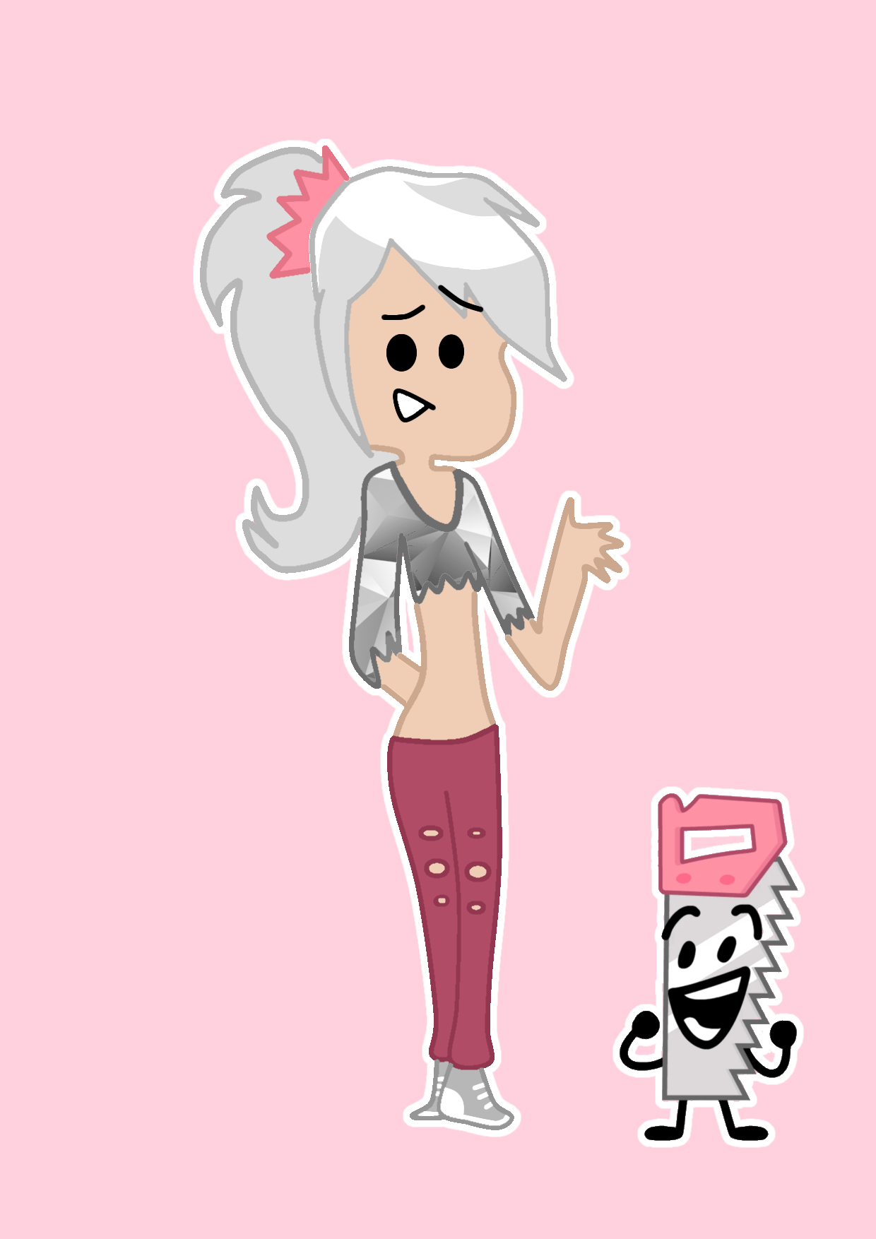 🪚 Remake of my humanized Saw (TPOT)🪚 - ibisPaint