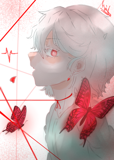 red lifeline - ibisPaint