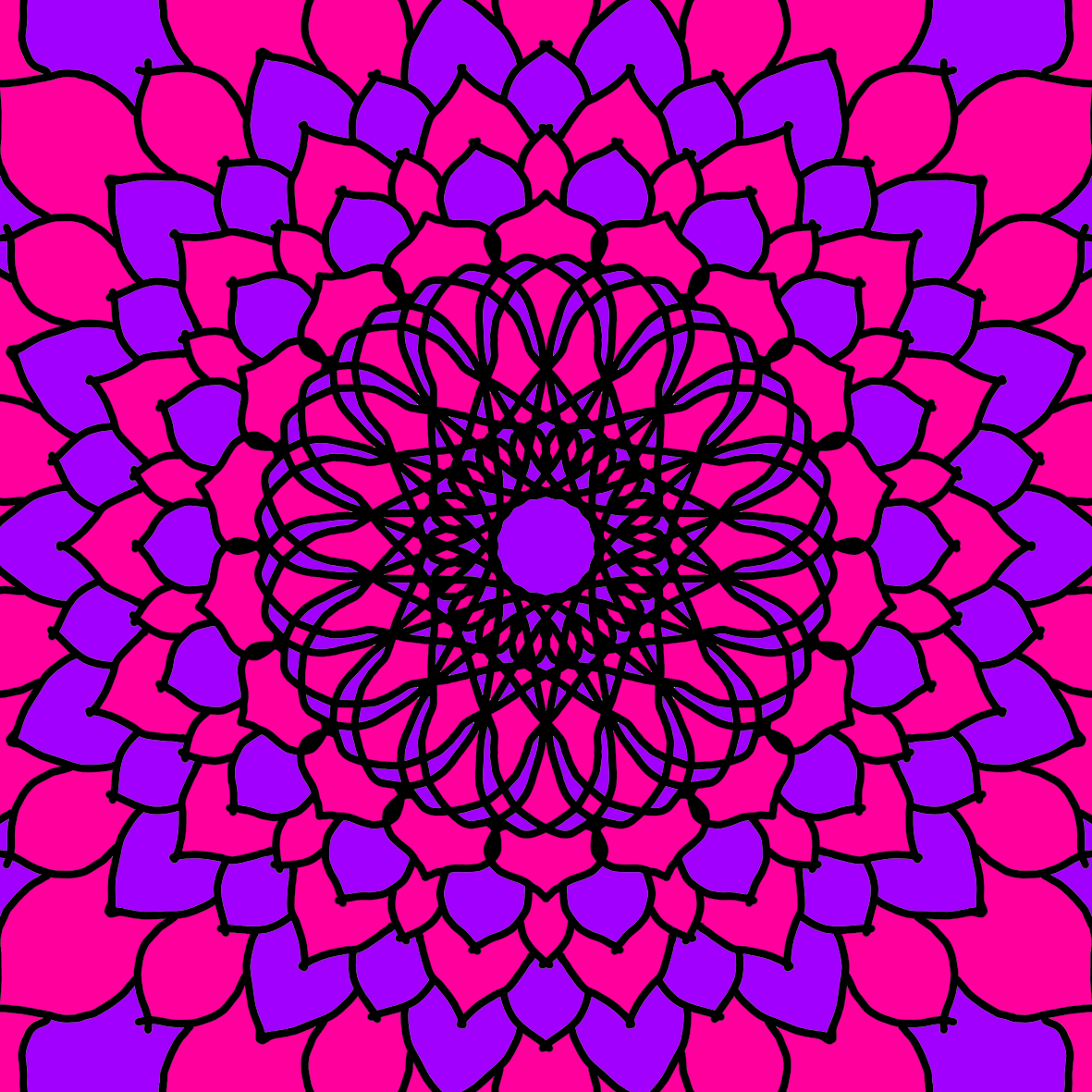 Mandala 7 - ibisPaint