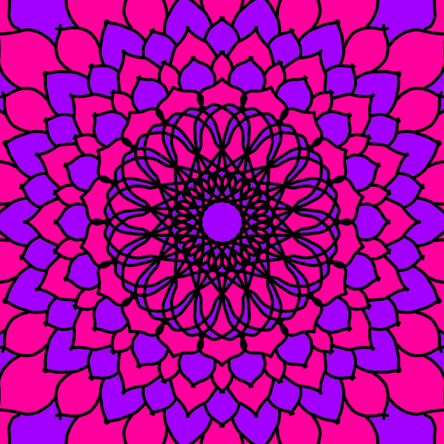 Mandala 7 - ibisPaint