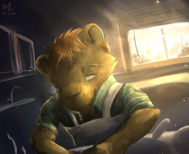 Cooking Kon - ibisPaint