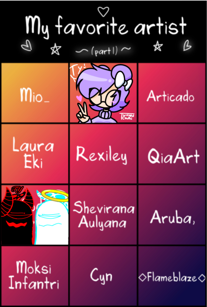 Favorite artist Collab - ibisPaint