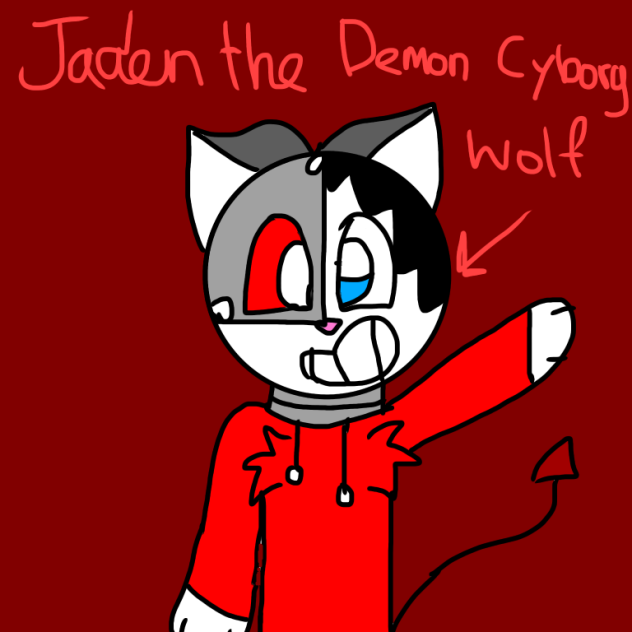 FOR MAH FRIEND JADEN (The Golden Wolf) - ibisPaint