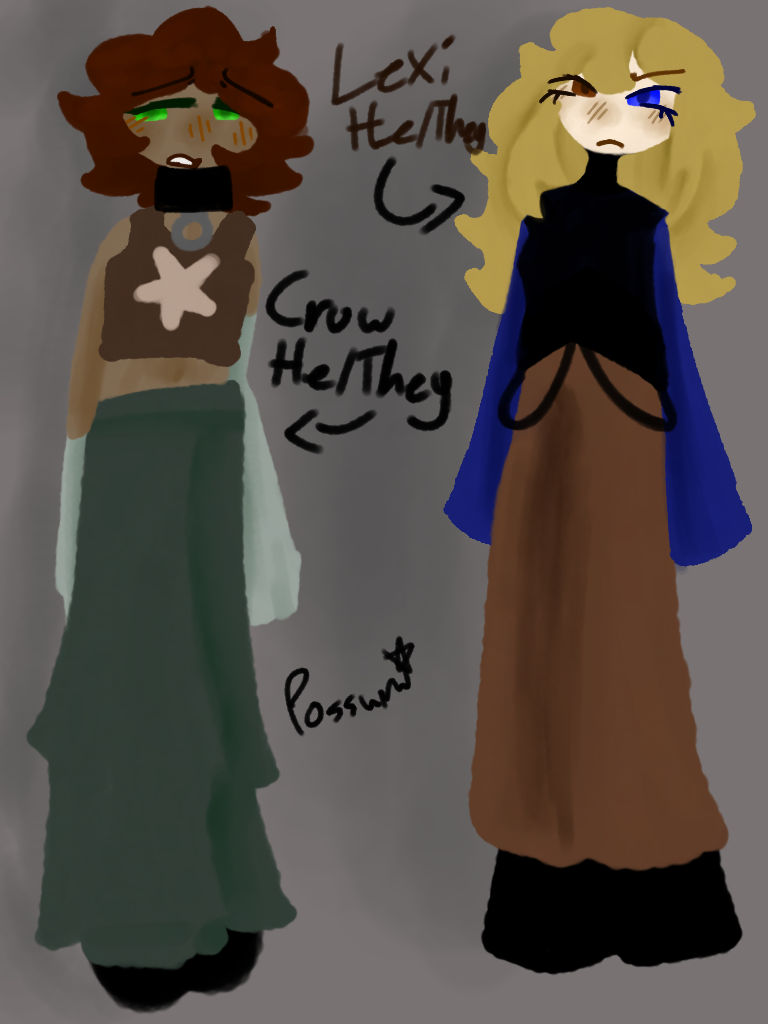 crow and Lexi!! - ibisPaint