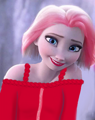 Glow up Elsa - ibisPaint