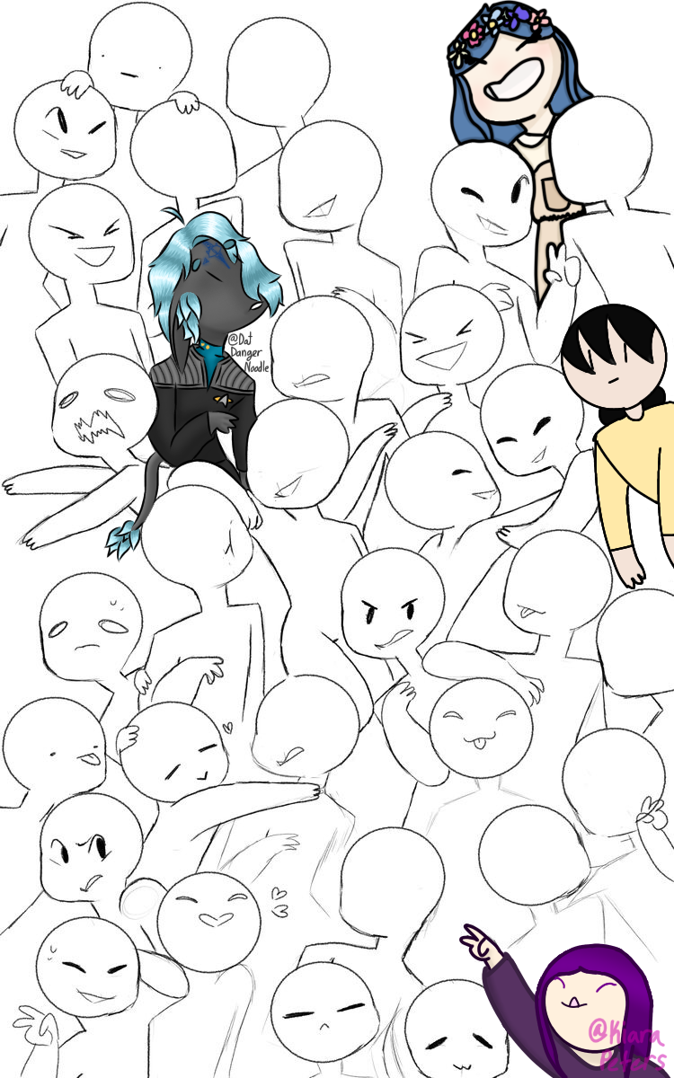 Big ol collab sheet - ibisPaint