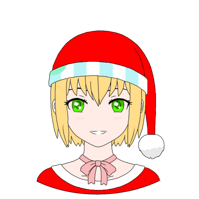 Christmas Girl (Traced) - ibisPaint