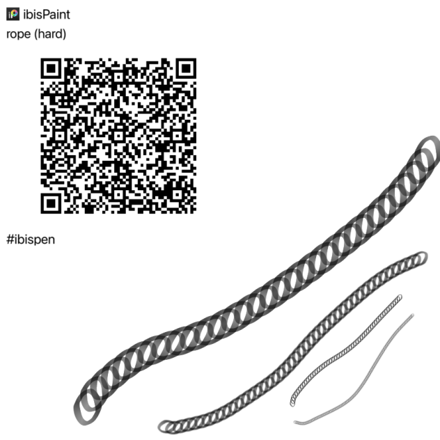 Rope brush (hard) - ibisPaint