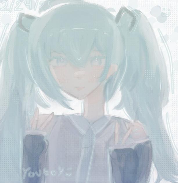 miku redraw - ibisPaint