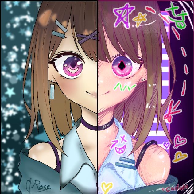 colab with rosie - ibisPaint