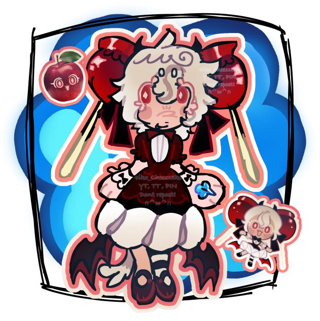 Candy appl cookie! - ibisPaint