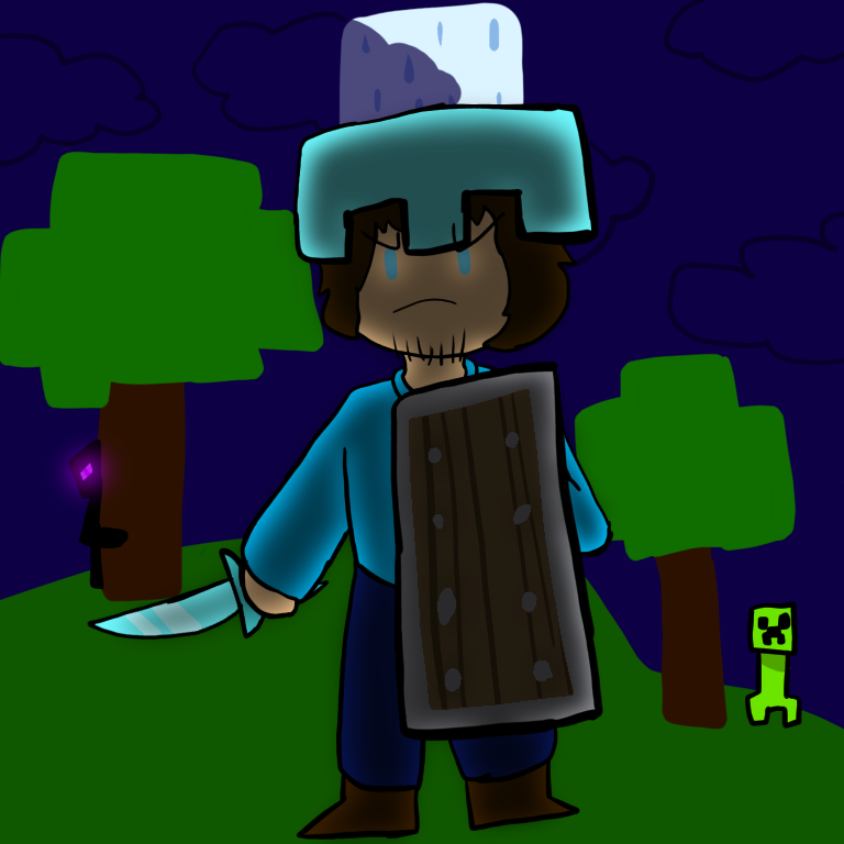 Steve minecraft - ibisPaint