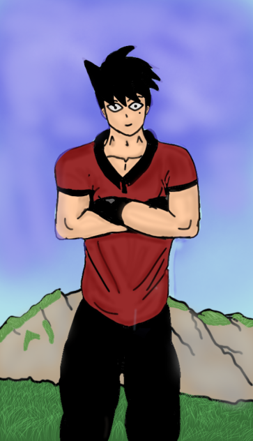 Ivan en un canpo abierto. - ibisPaint