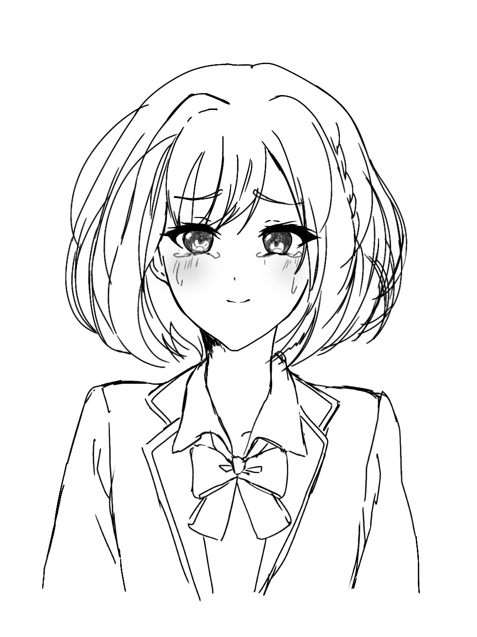 Ena crying - ibisPaint