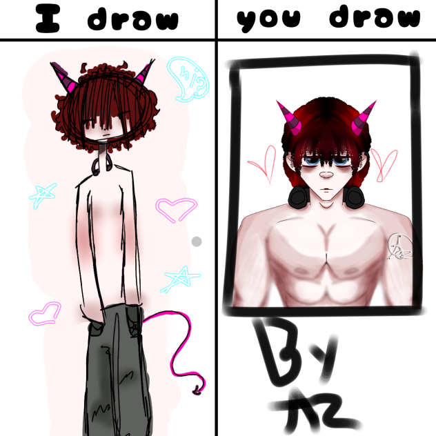 i draw you draw collab - ibisPaint
