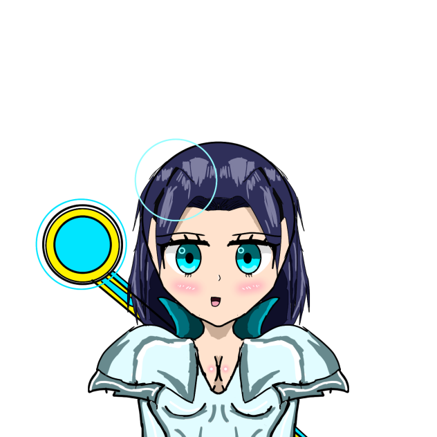 Mana Staff Girl - ibisPaint