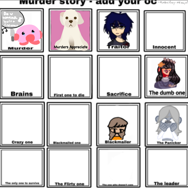 Murder story colab add your oc - ibisPaint