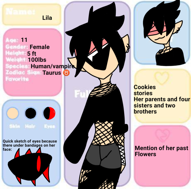 Character sheet! - ibisPaint
