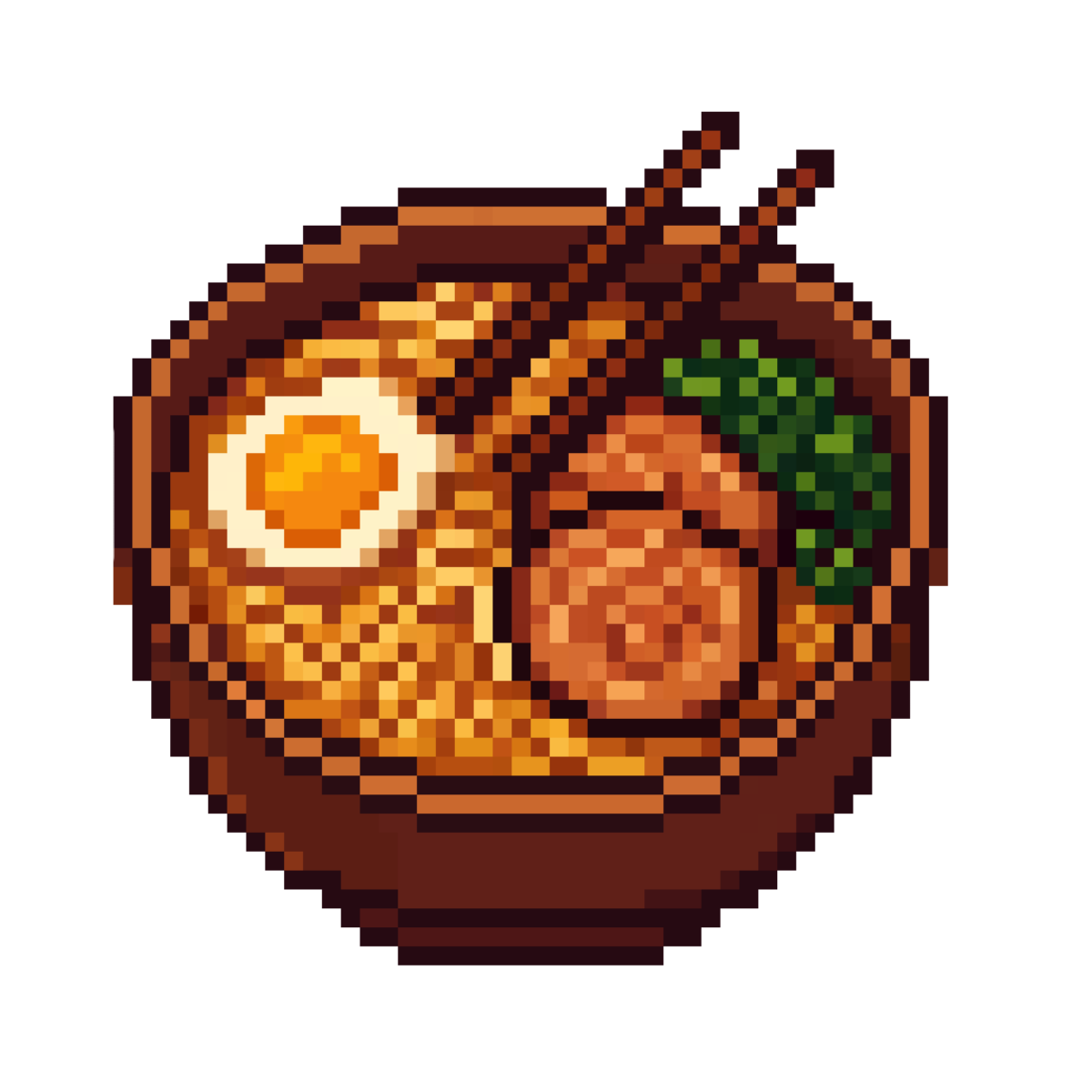 noodles pixel - ibisPaint