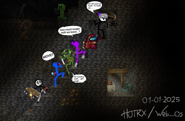 mining hardcore survival (pt2) - ibisPaint