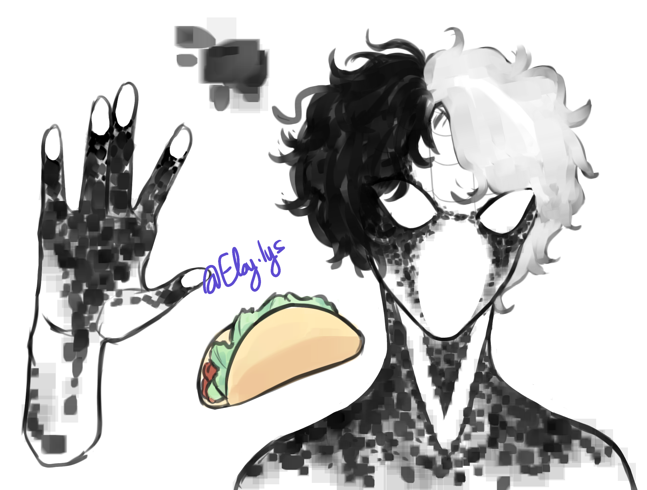 Spidersona rough draft! - ibisPaint