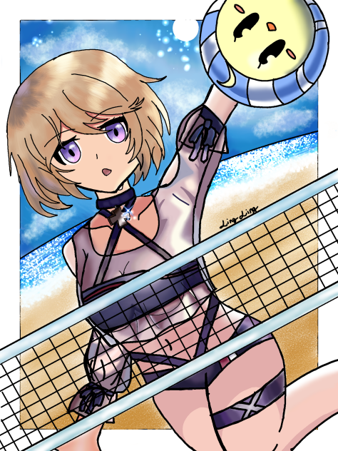Z23 Beach Day (Azur Lane) - ibisPaint